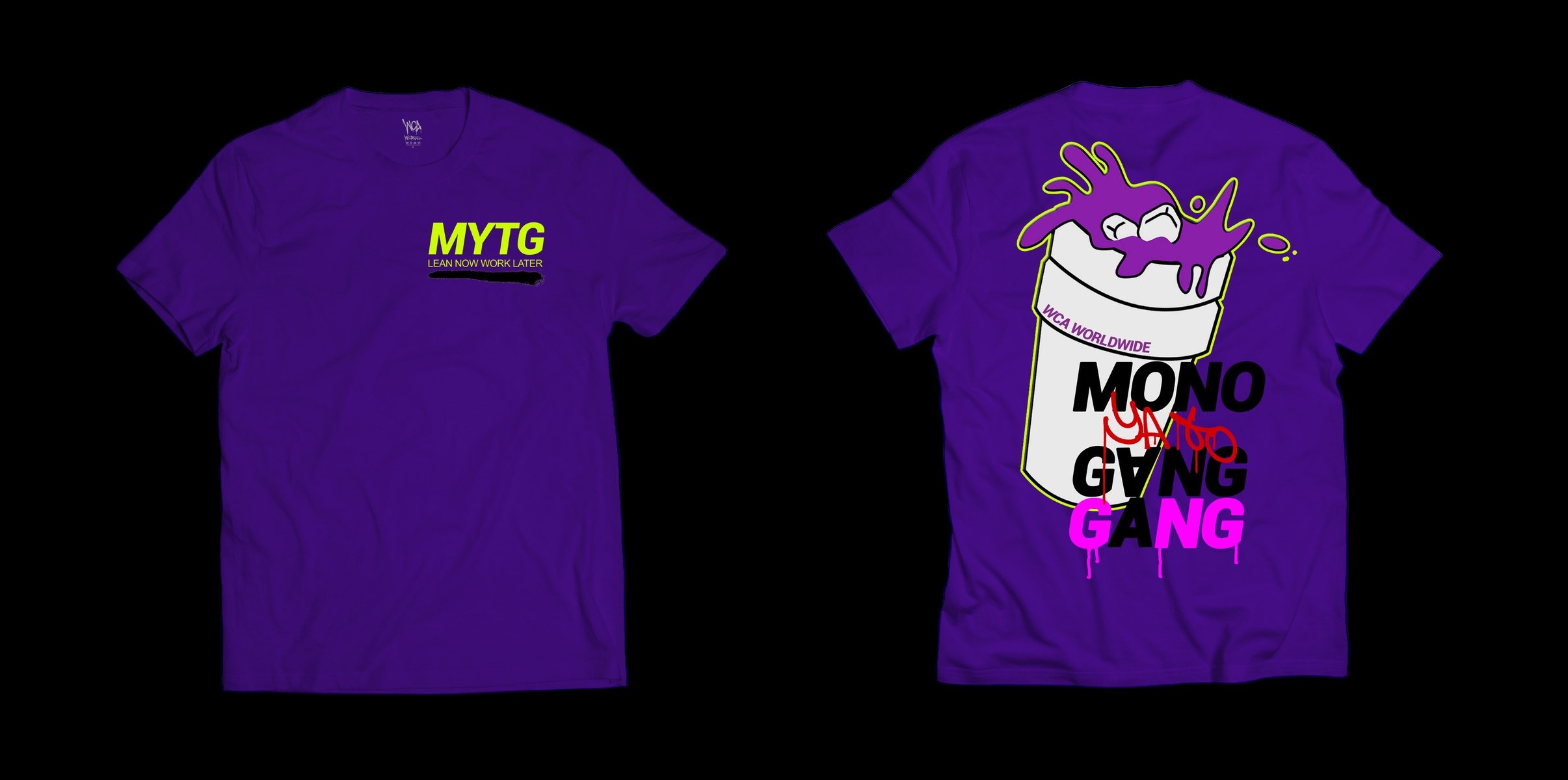 MYTG "lean logo" Dark purple | wca worldwide