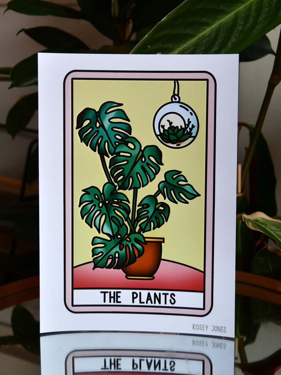 Print Tarot (plants) | Rosey Jones