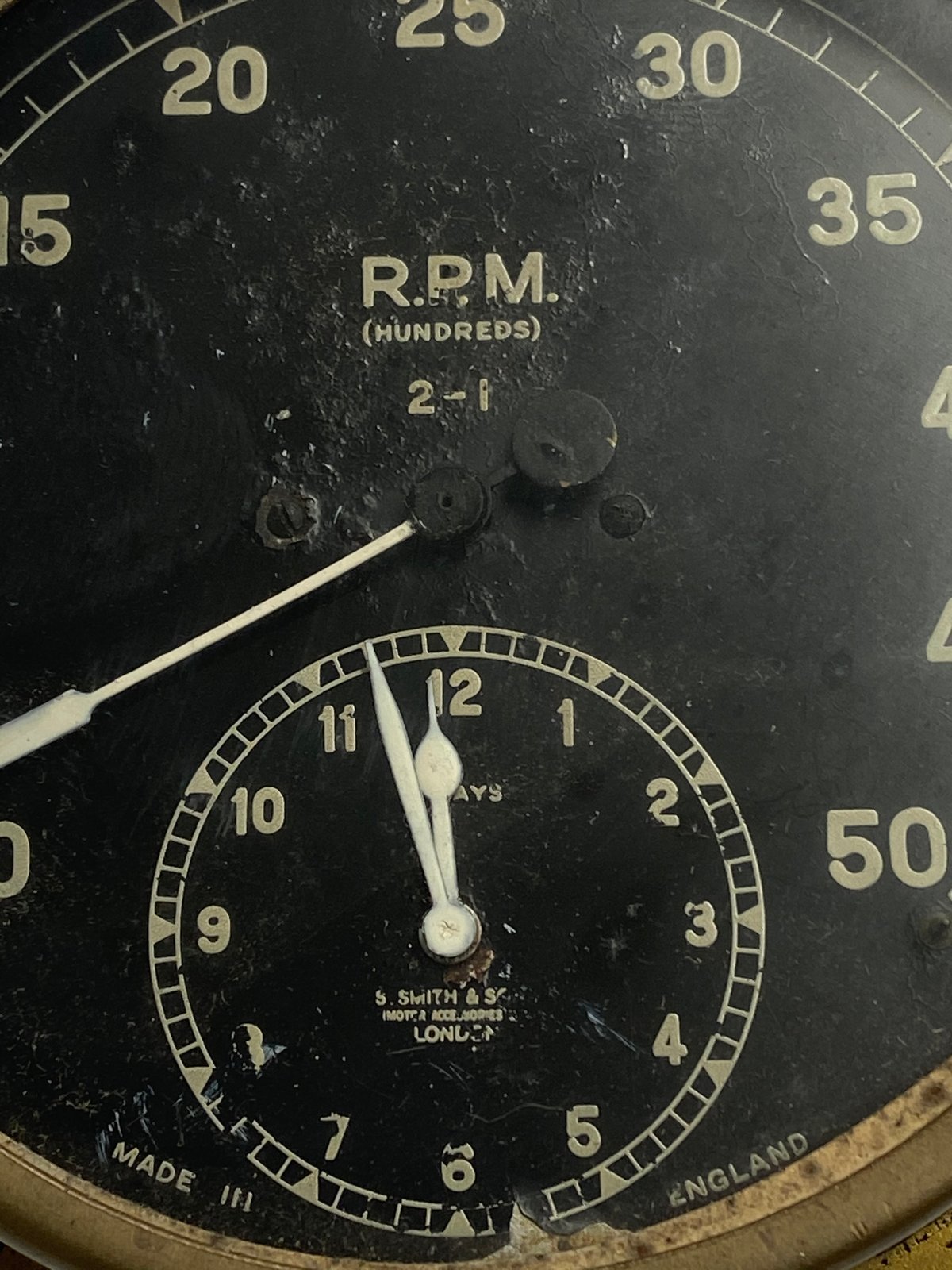 Smiths Rev-counter 1930's | Historic Car Parts