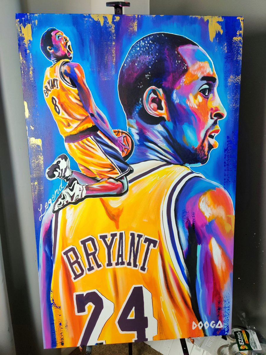 Mamba mentality - Canvas Print | DOOGA ART LLC