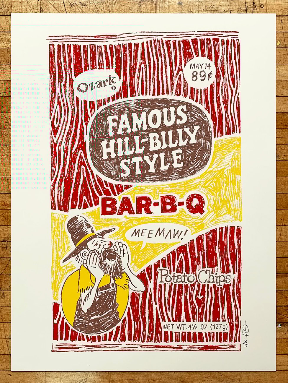 Chips #1 (Hill-Billy Bar-B-Q) / Ryan Duggan
