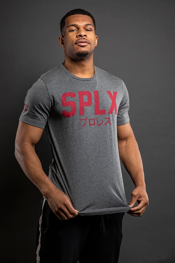Suplex Wrestling — SPLX Red Logo T-Shirt