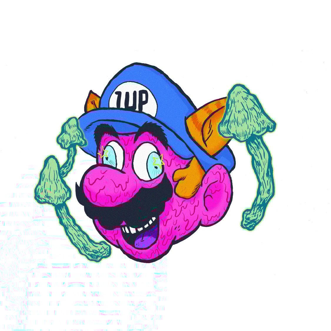 1UP Sticker | FESTER & FLOURISH