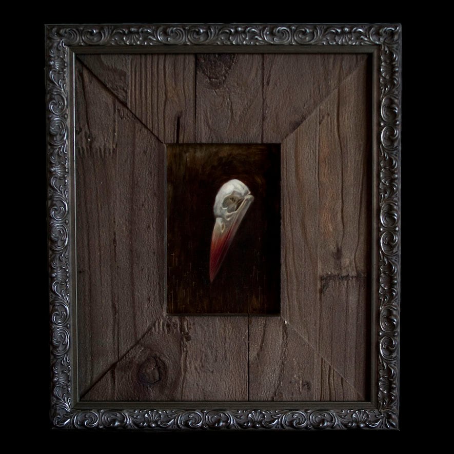 Original Oil Painting- "Sacrifice" 5"x7" oil on panel | kristen llewellyn