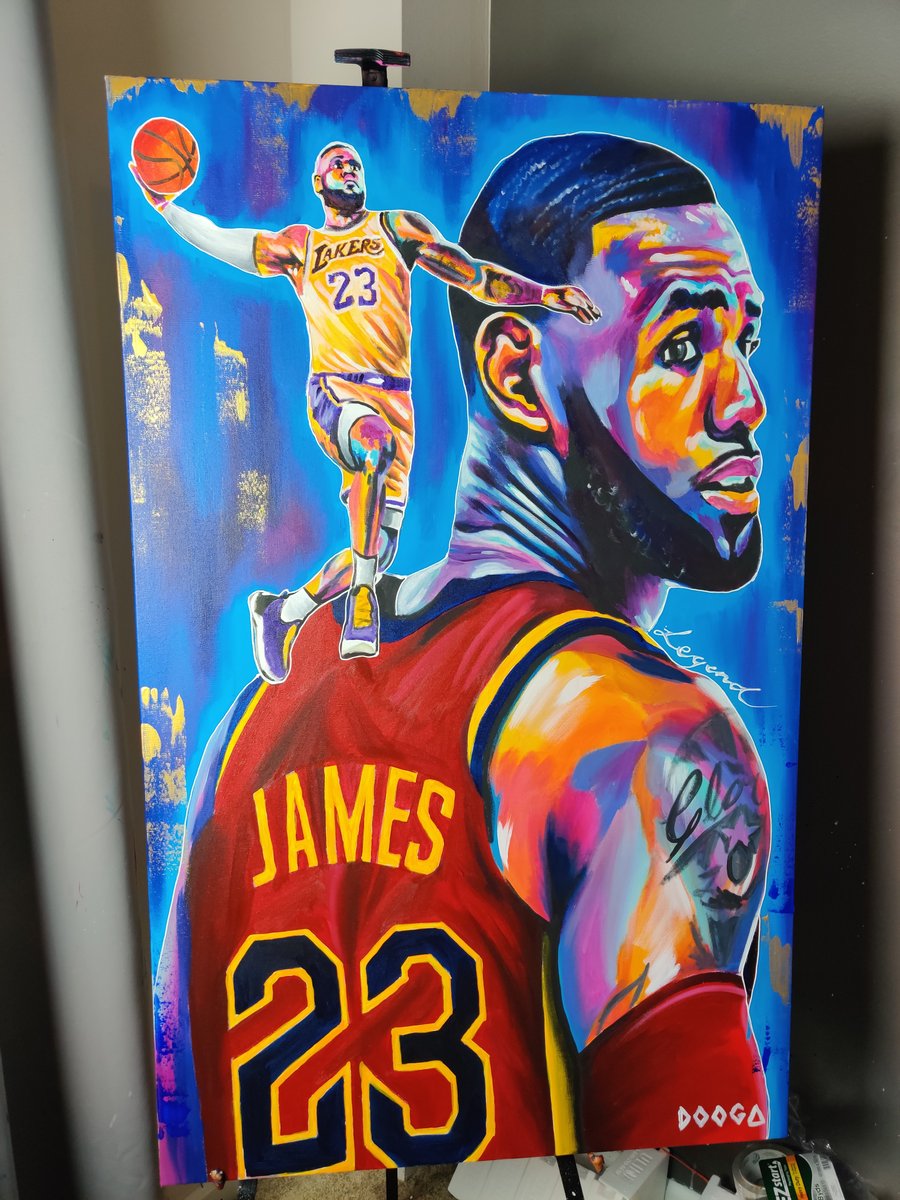 The King - Canvas Print | DOOGA ART LLC