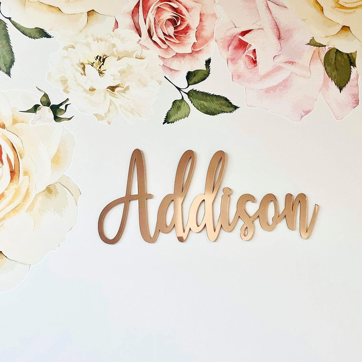 Large Wall Name | Ashwood Lane