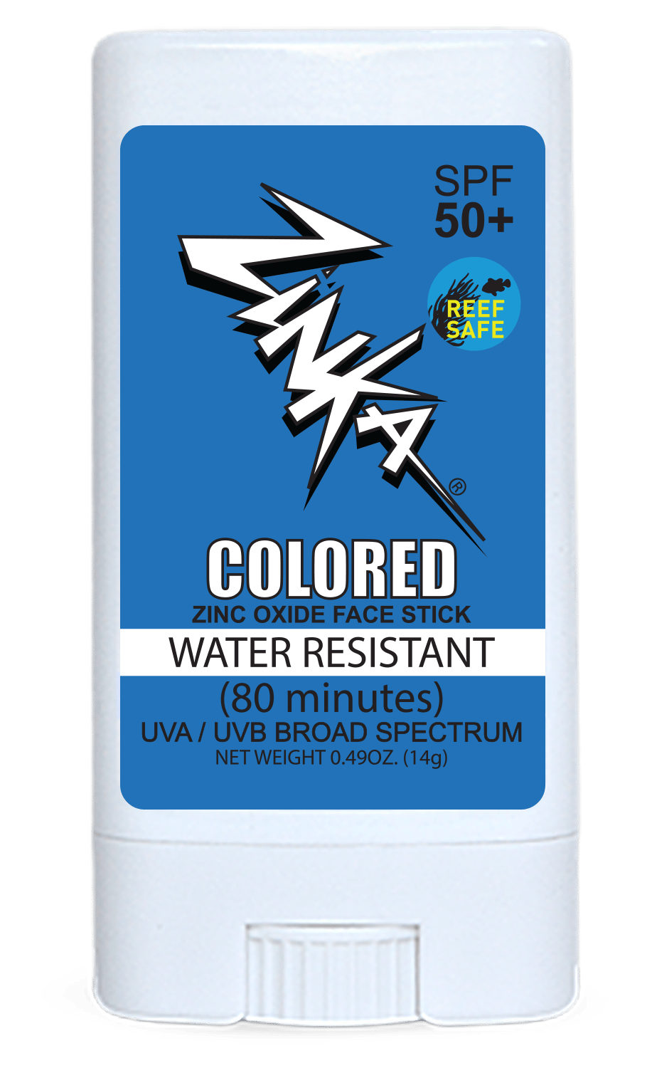 SPF 50+ Blue Face Stick / Zinka UK