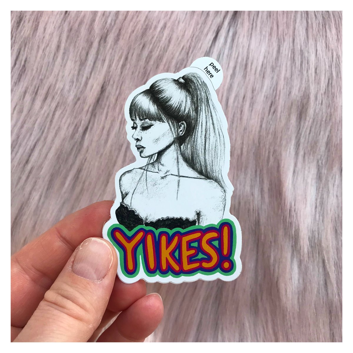 The Yikes Sticker | MercurialMilk