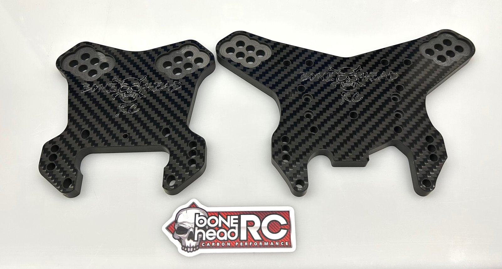 BoneHead RC Upgraded carbon fibre Losi 5b Shock Towers | BoneHead-RC