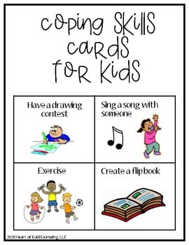 Coping Skills Card Set | Heart of Gold Shop