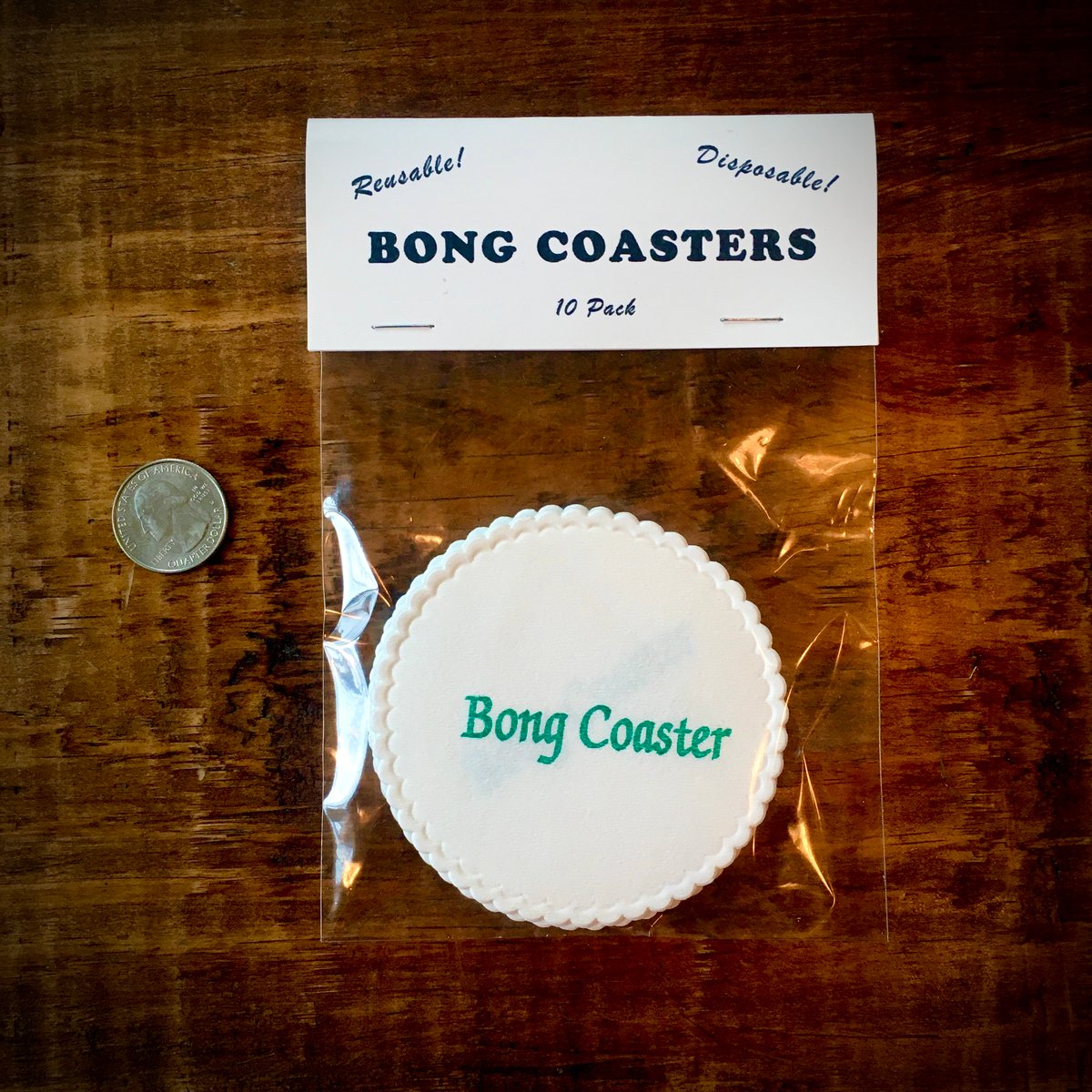 Bong Coasters | Spliff Kazoo & His Fronds