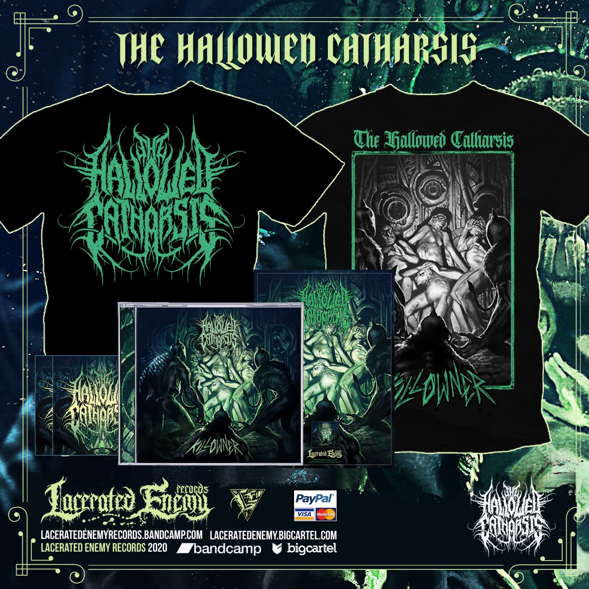 THE HALLOWED CATHARSIS - Killowner - Thsirt Bundle | LACERATED ENEMY E ...
