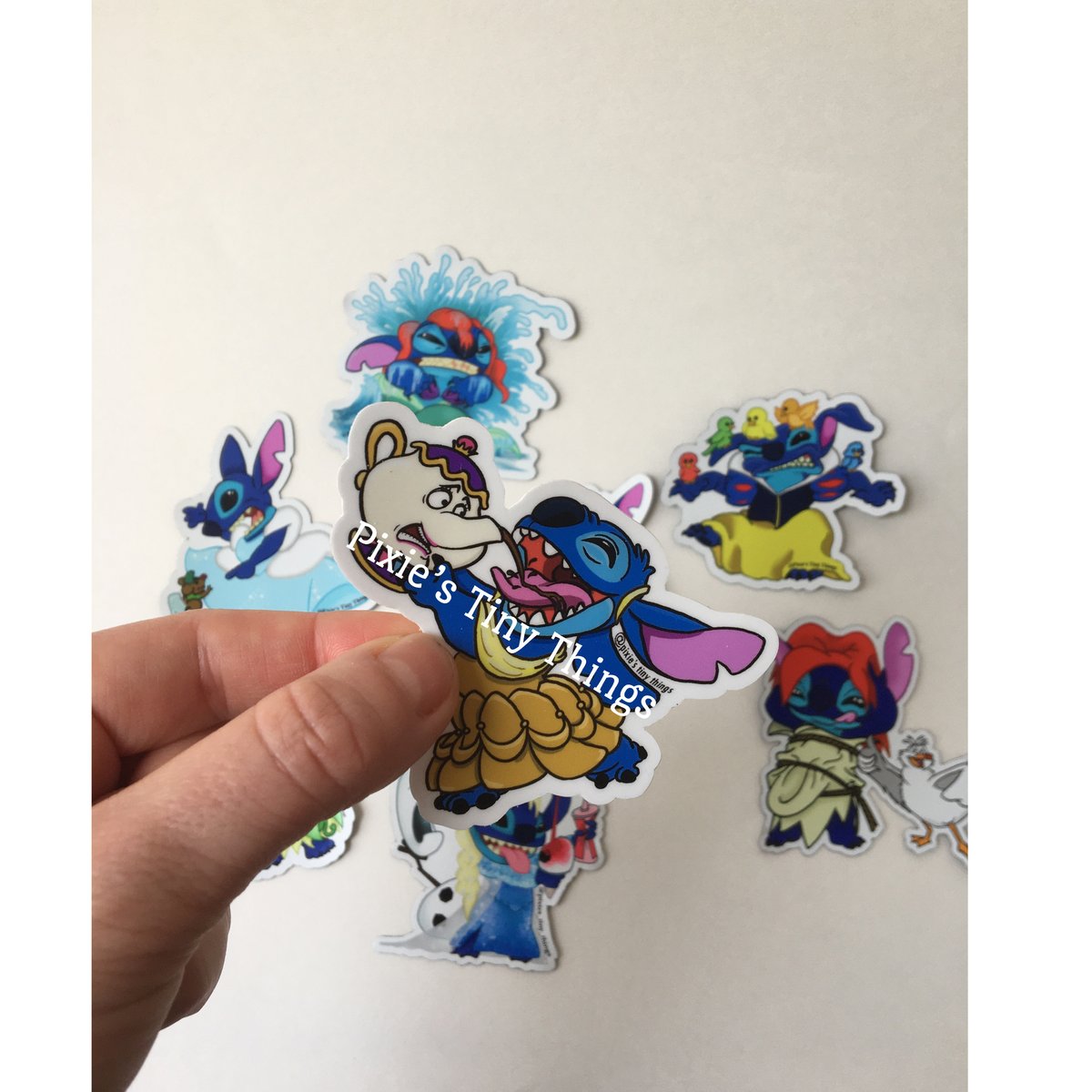 Princess Stitch Stickers | Pixie's Tiny Things