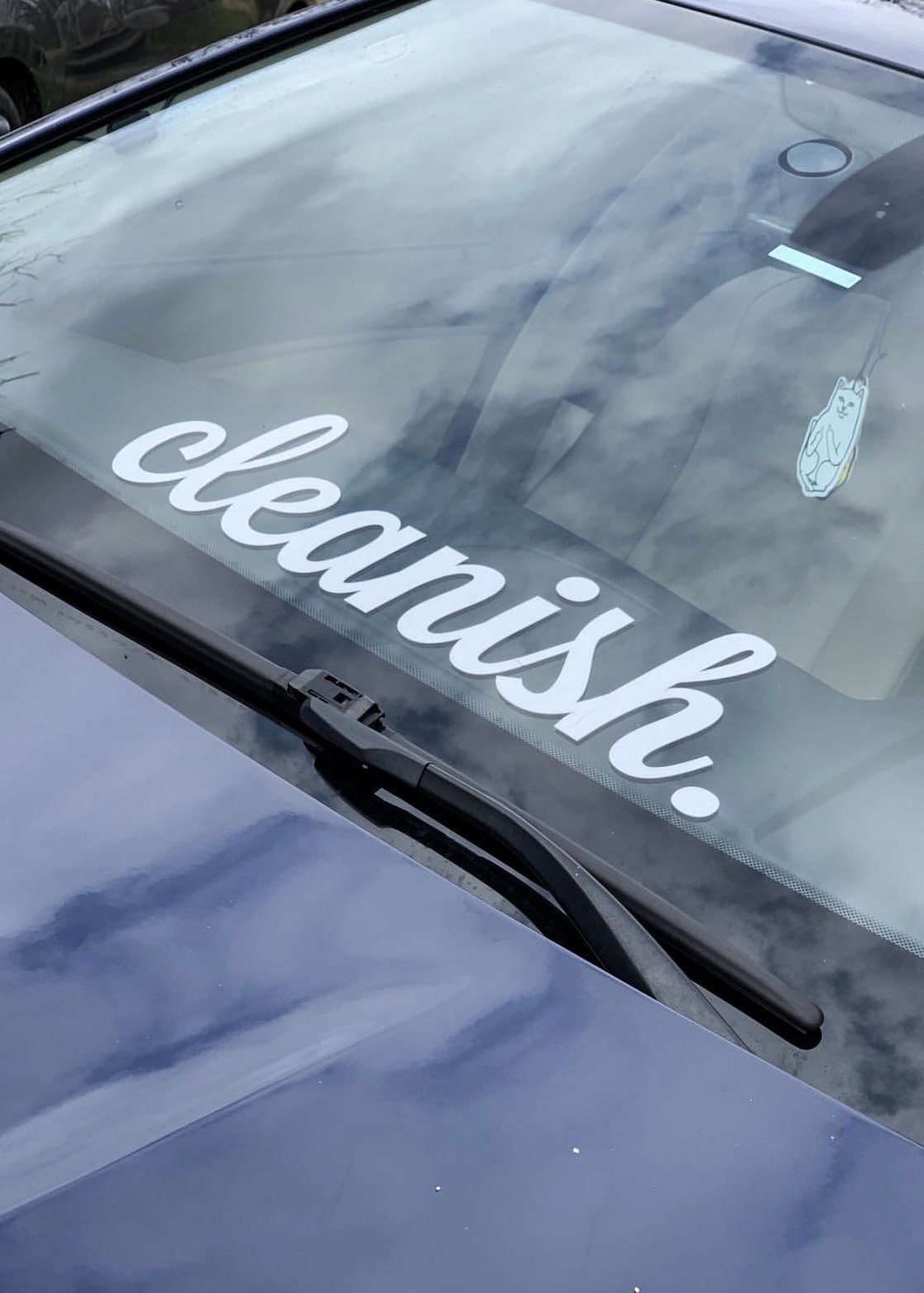Cleanish Cursive Banner | CLEANISH®