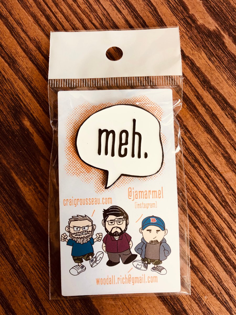 meh. Enamel Pin | Jarrett Melendez