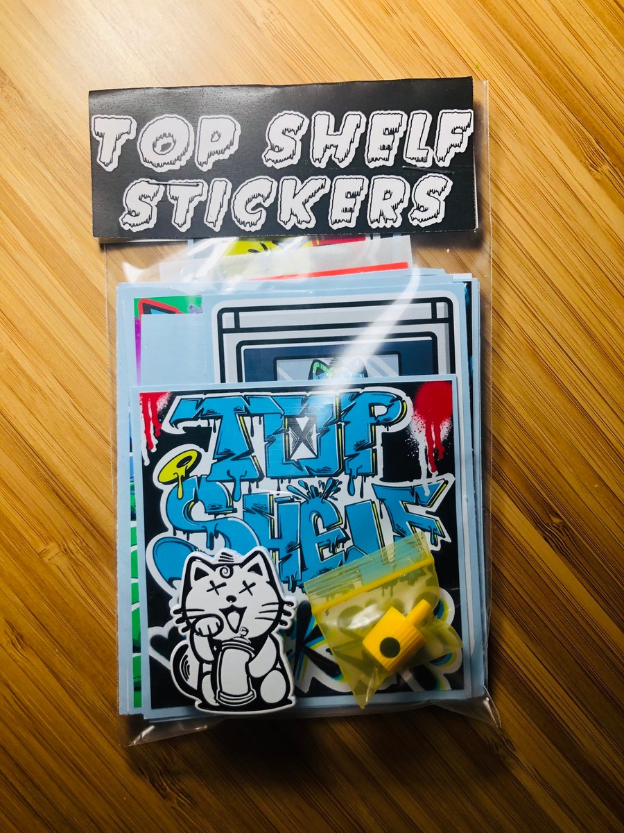 Lucky Tagger Pin Pack | Top Shelf Stickers