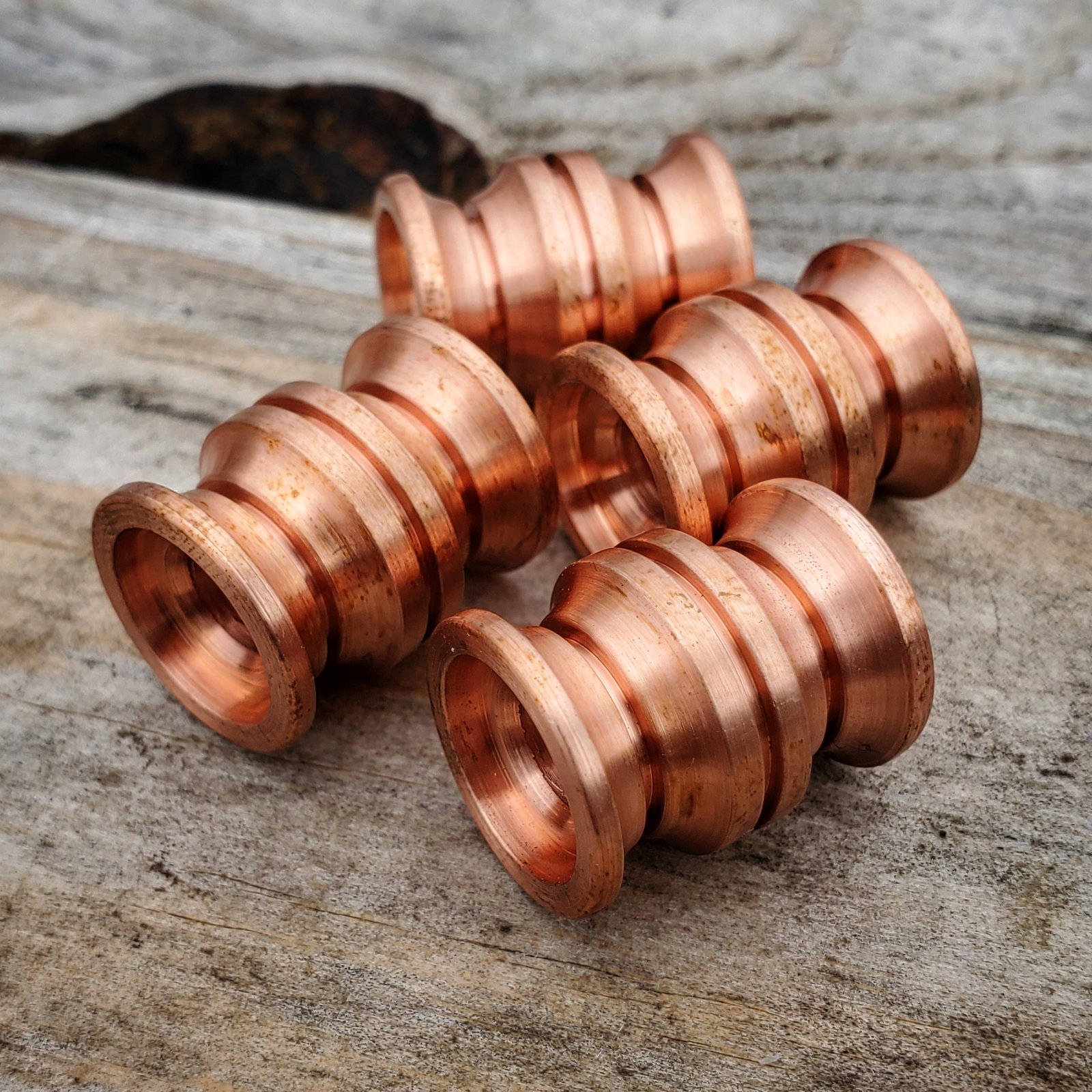 scoopyloops — Large Copper Bead
