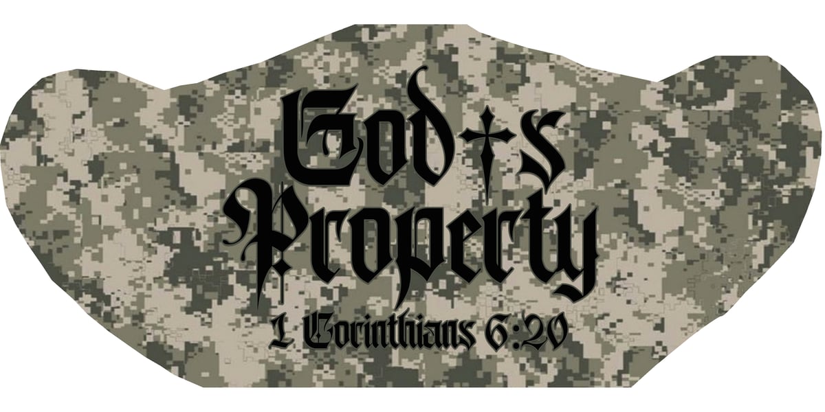 God's Property Gothic | faithmasks