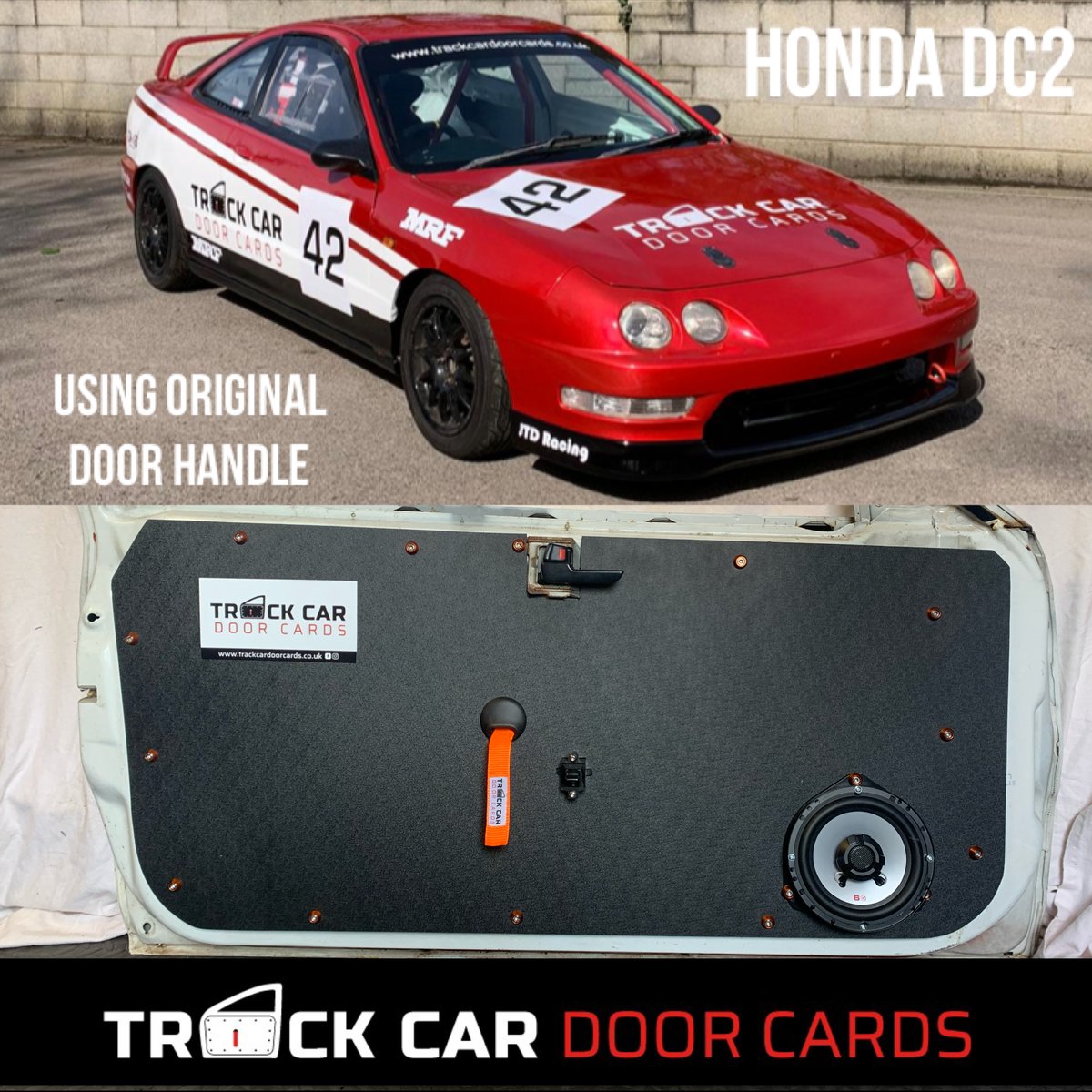 Honda Integra DC2 original door handles - Track Car Door Cards | Custom ...