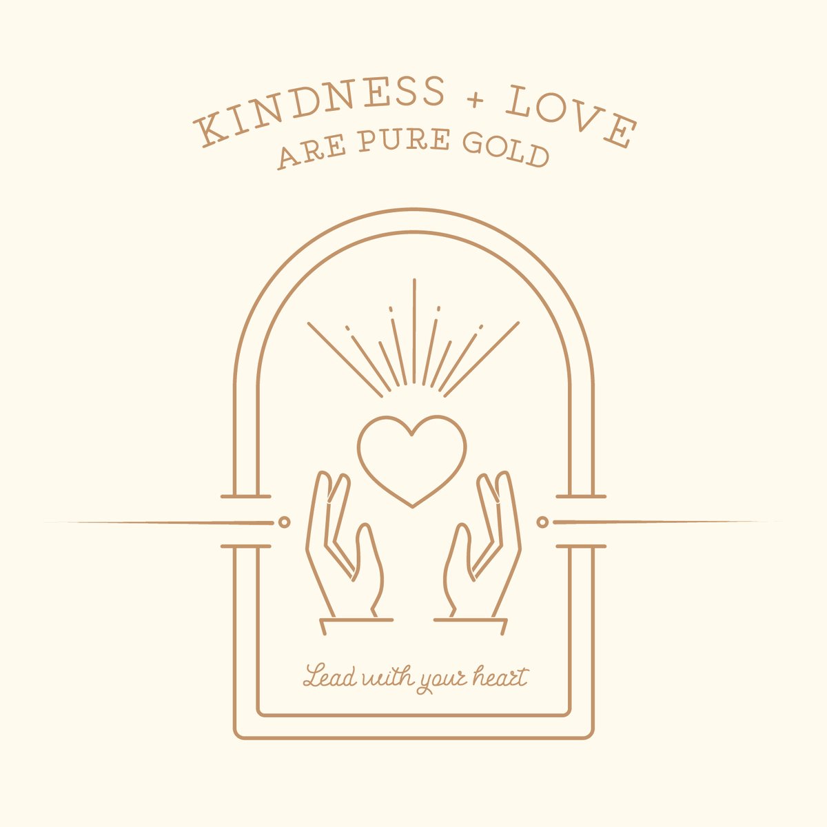 Kindness is Golden Note Cards | Small Moments