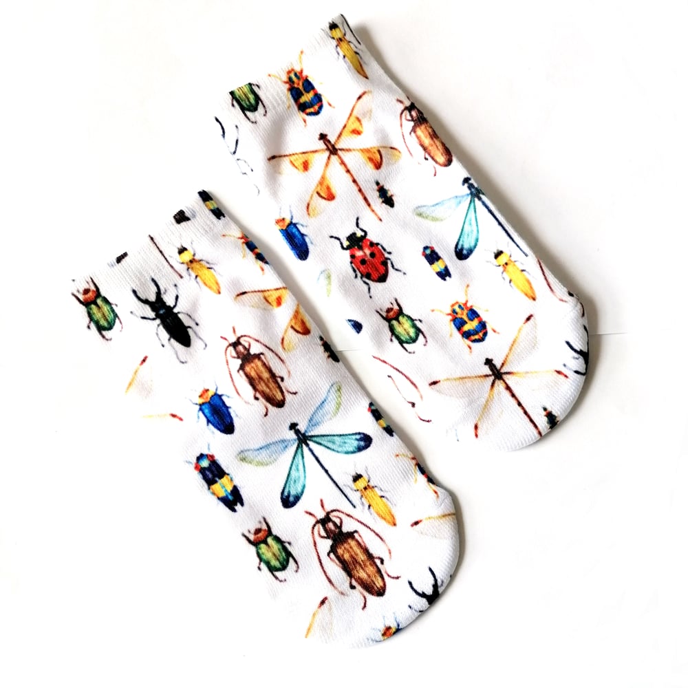 Image of Insect Print Cosy Socks