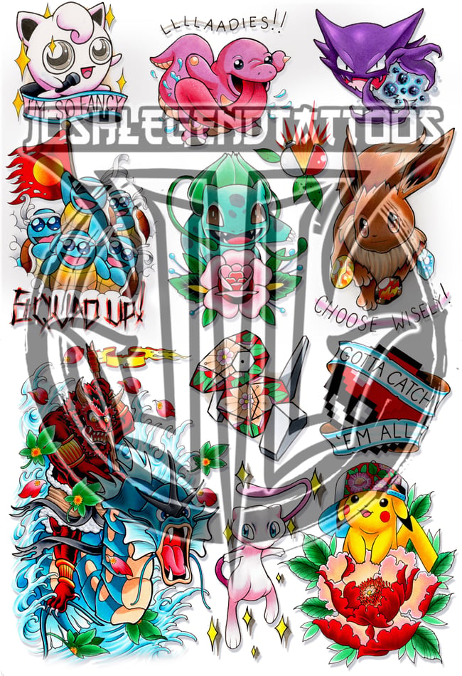 Pokemon Posters! | The Art of Josh Legend
