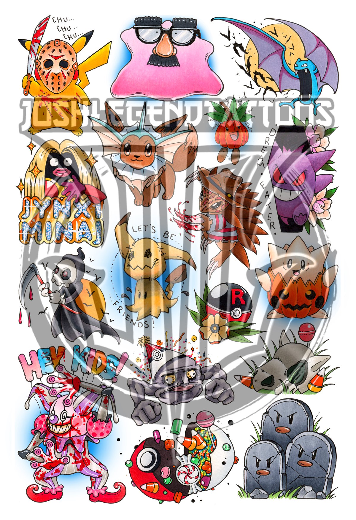 Pokemon Posters! | The Art of Josh Legend