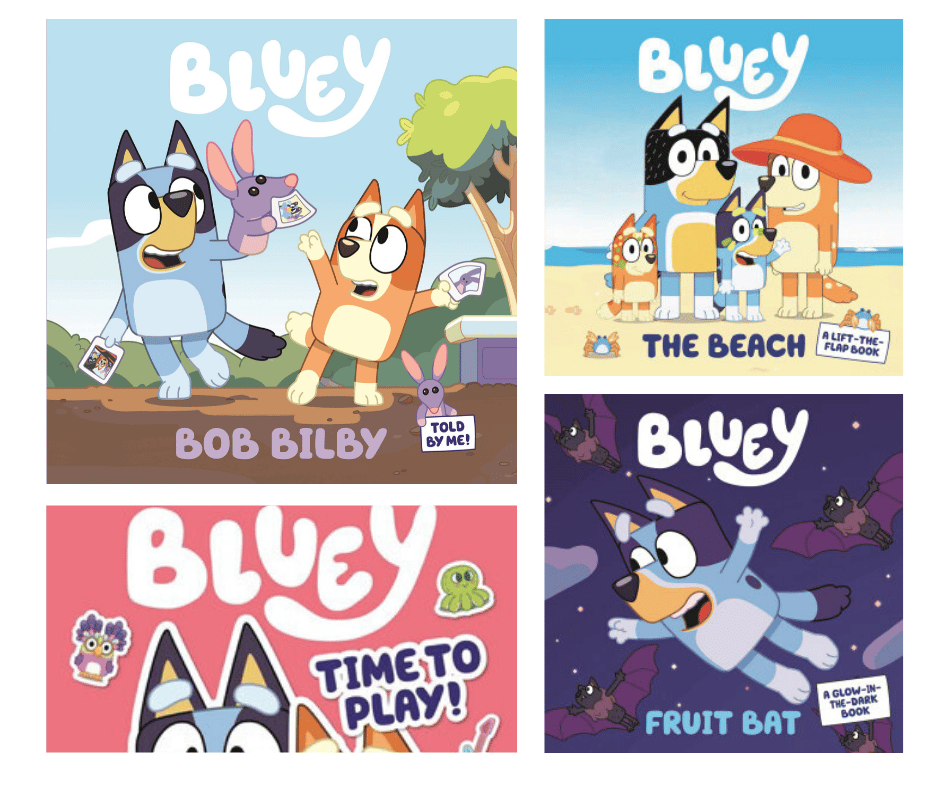 Bluey Books | Wordsandpaper
