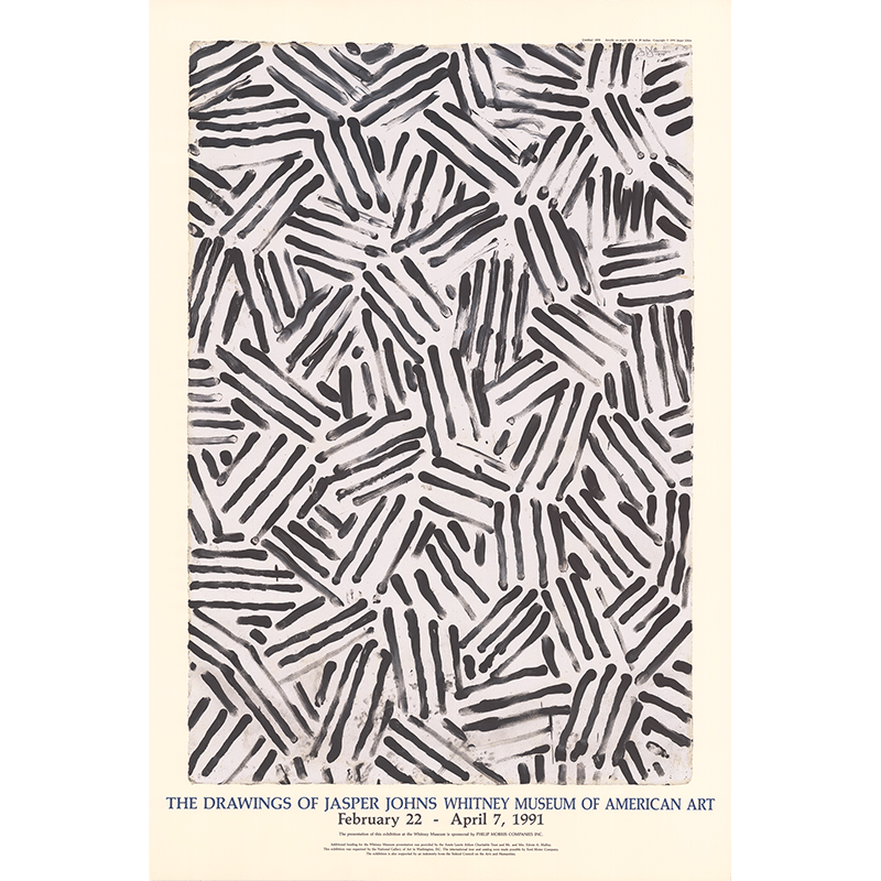 The Drawings of Jasper Johns at Universal Limited Art Editions (ULAE)