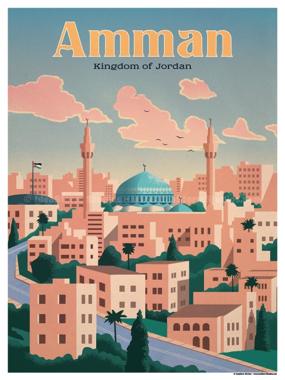 IdeaStorm Studio Store — Amman Poster