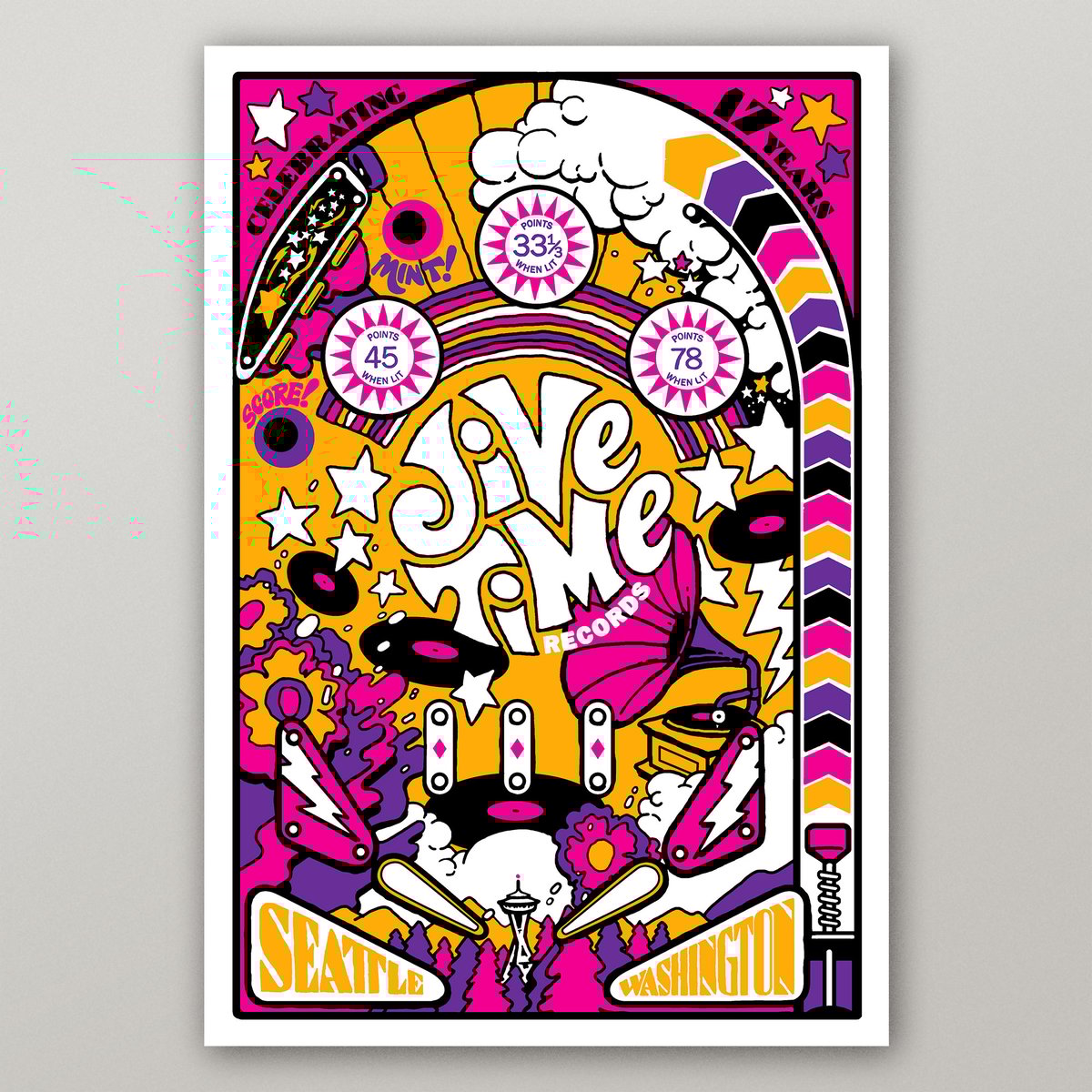 17th Anniversary Poster / Jive Time Records