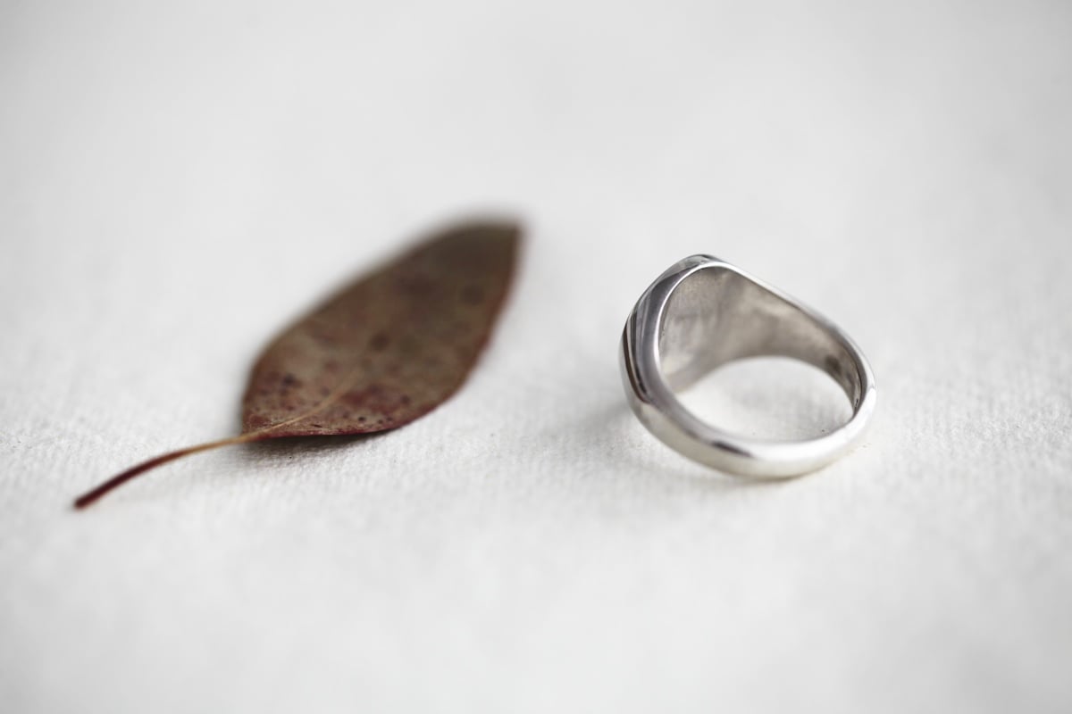*SALE - was £225* Silver 'see you out there' large signet ring | RUST ... *SALE - was £225* Silver 'see you out there' large signet ring | RUST ...