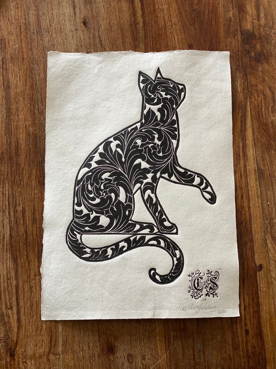 Ornate Cat | Clara Sinclair Art