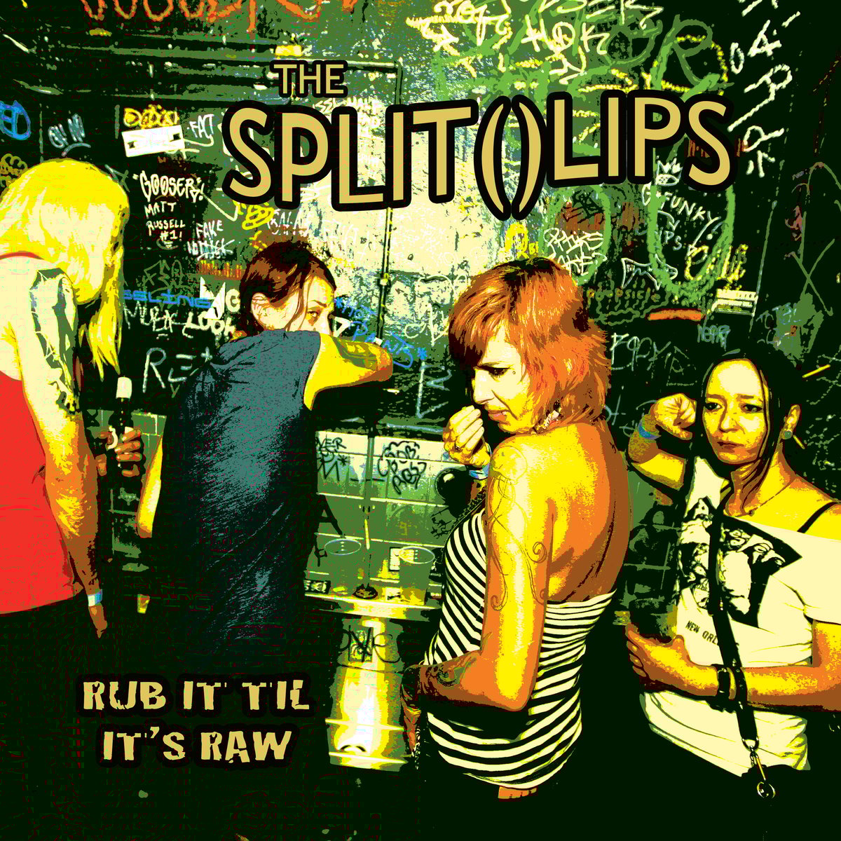 The Split ( ) Lips "Rub It Til It's Raw" CD | Sheer Terror Nola