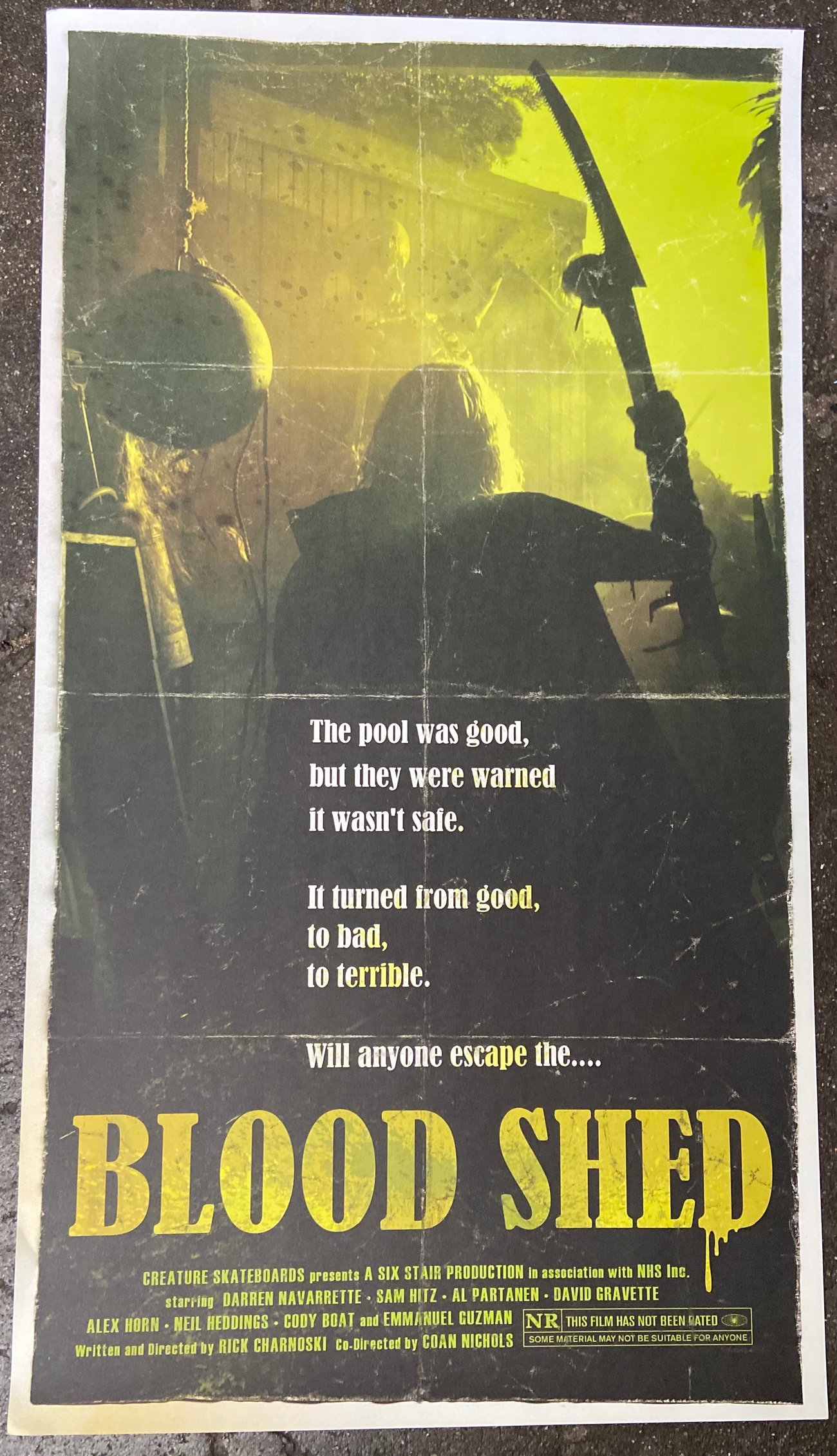 BLOOD SHED Movie Poster | Six Stair