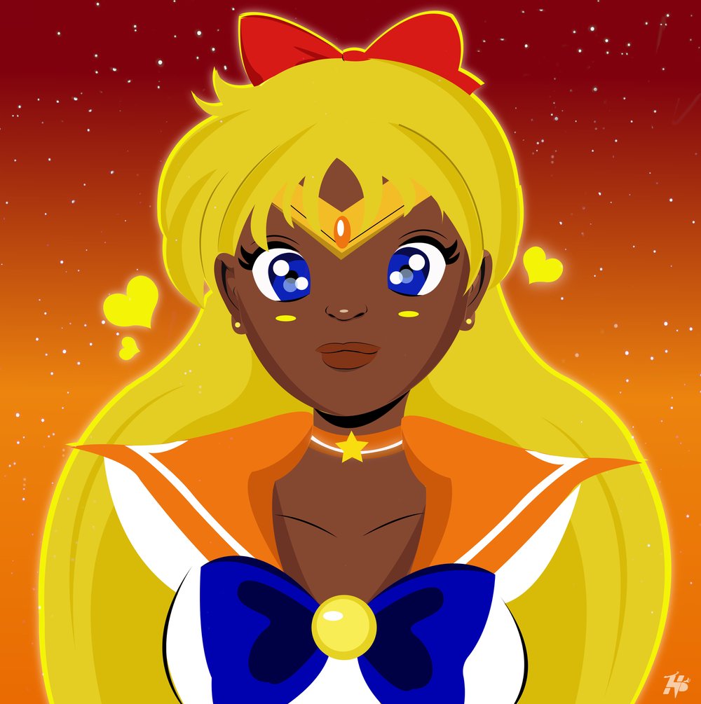 Sailor Moon: Inner Scouts | The Art of Hippy Potter