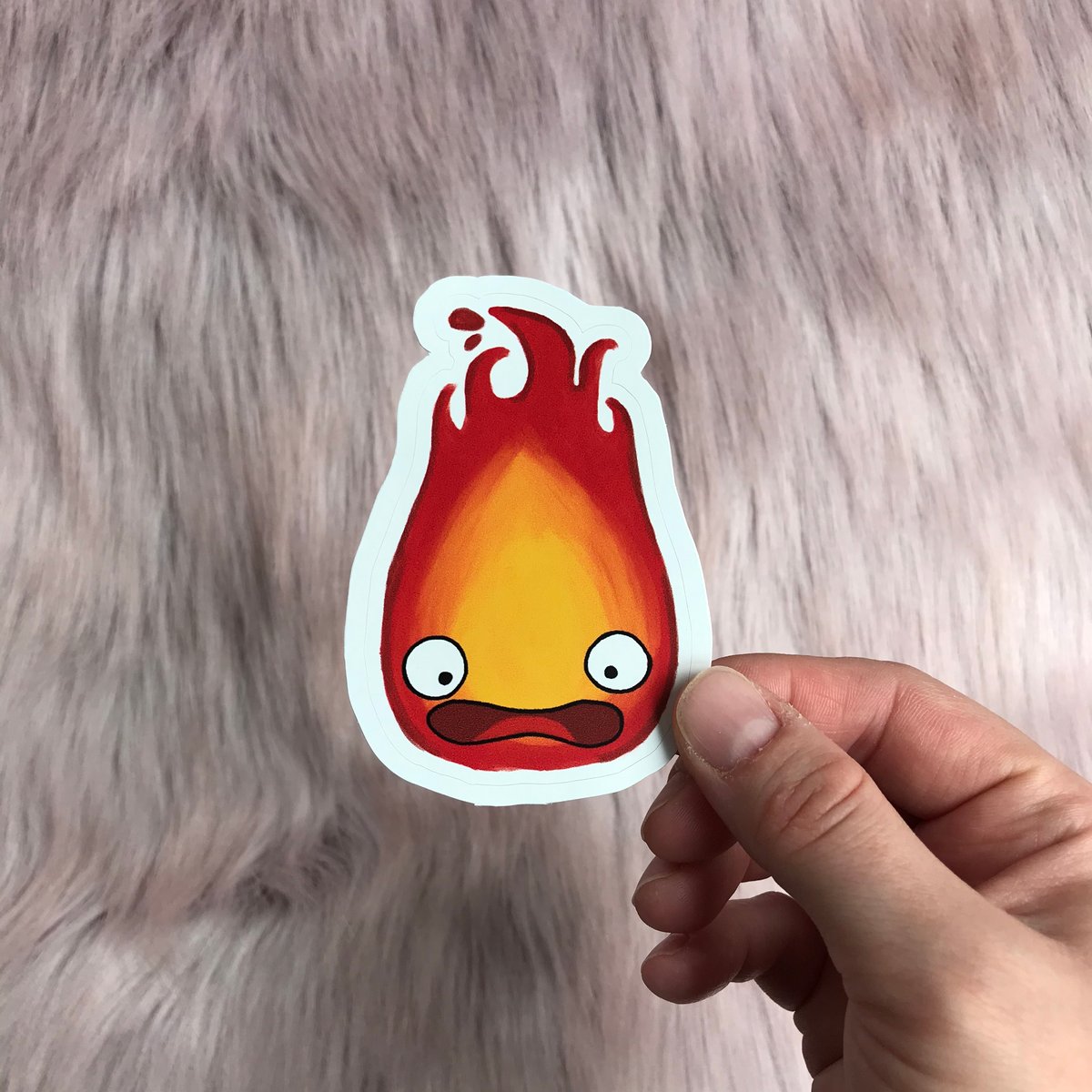 Calcifer Sticker - 3" | MercurialMilk