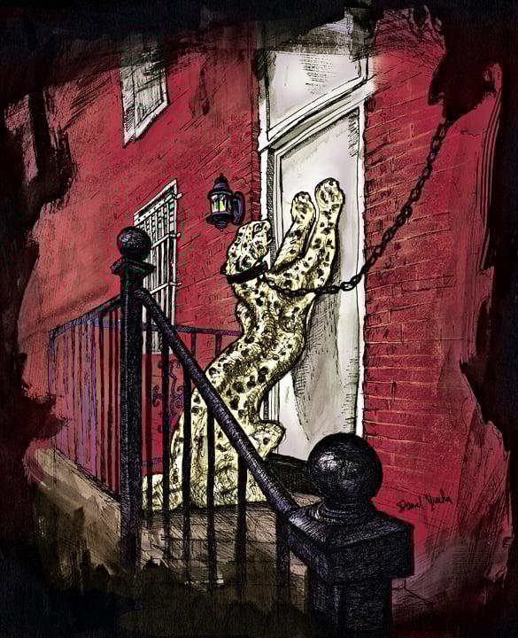 20th Street Cheetah - Philadelphia, PA (Print) | Daniel Yucha Images