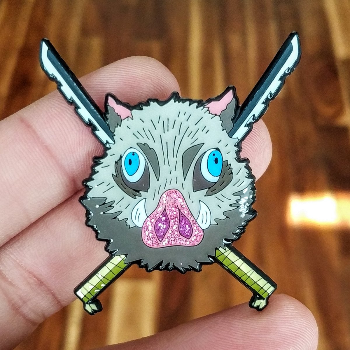 Inosuke PIN (Glitter) | Pinzord