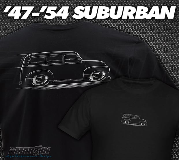 '47-'54 Chevy/GMC Suburban T-Shirts Hoodies Banners | Rob Martin High ...