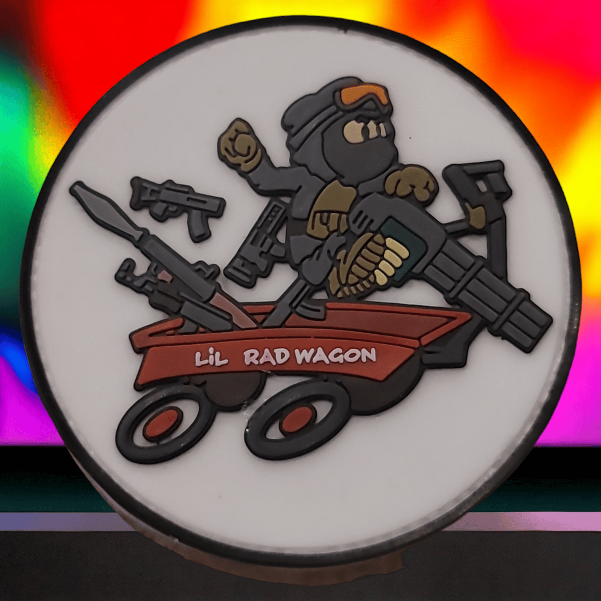 Lil Rad Wagon Patch | Gun Slaps