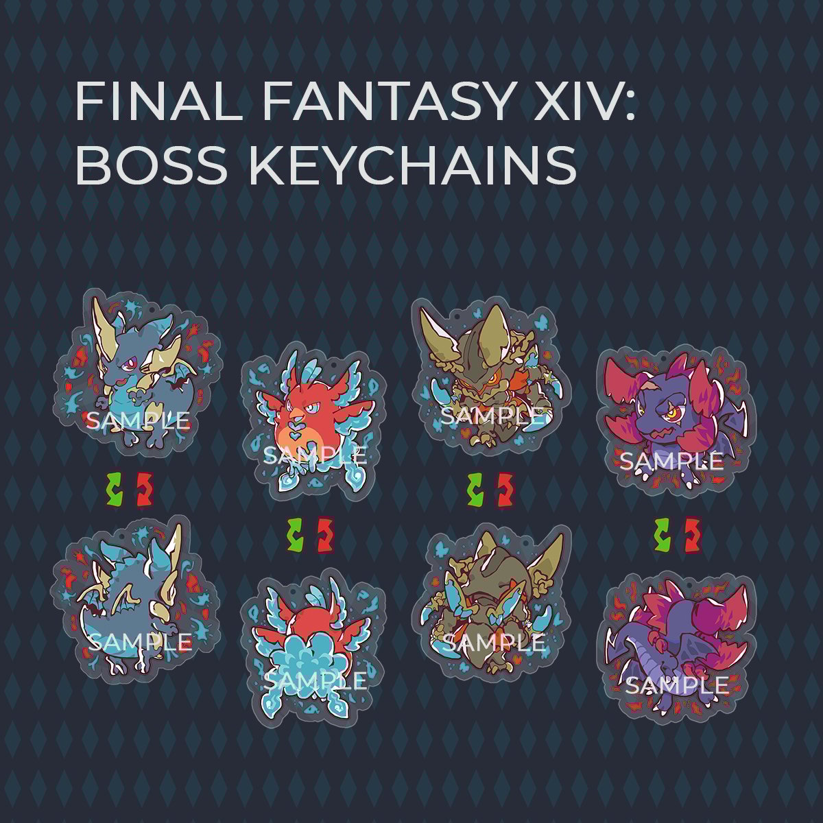 FFXIV Primal Charms | obsidiem