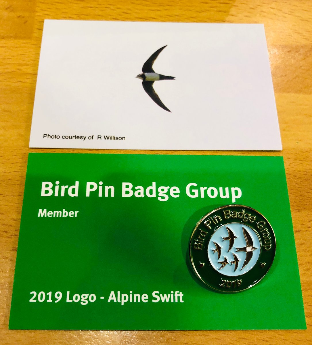 2019 Bird Pin Badge Group Members Badge | UK Birding Pins