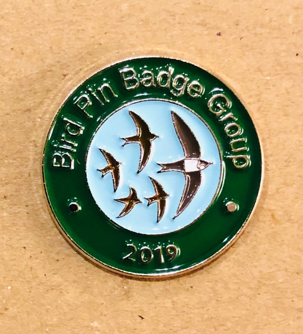 2019 Bird Pin Badge Group Members Badge | UK Birding Pins