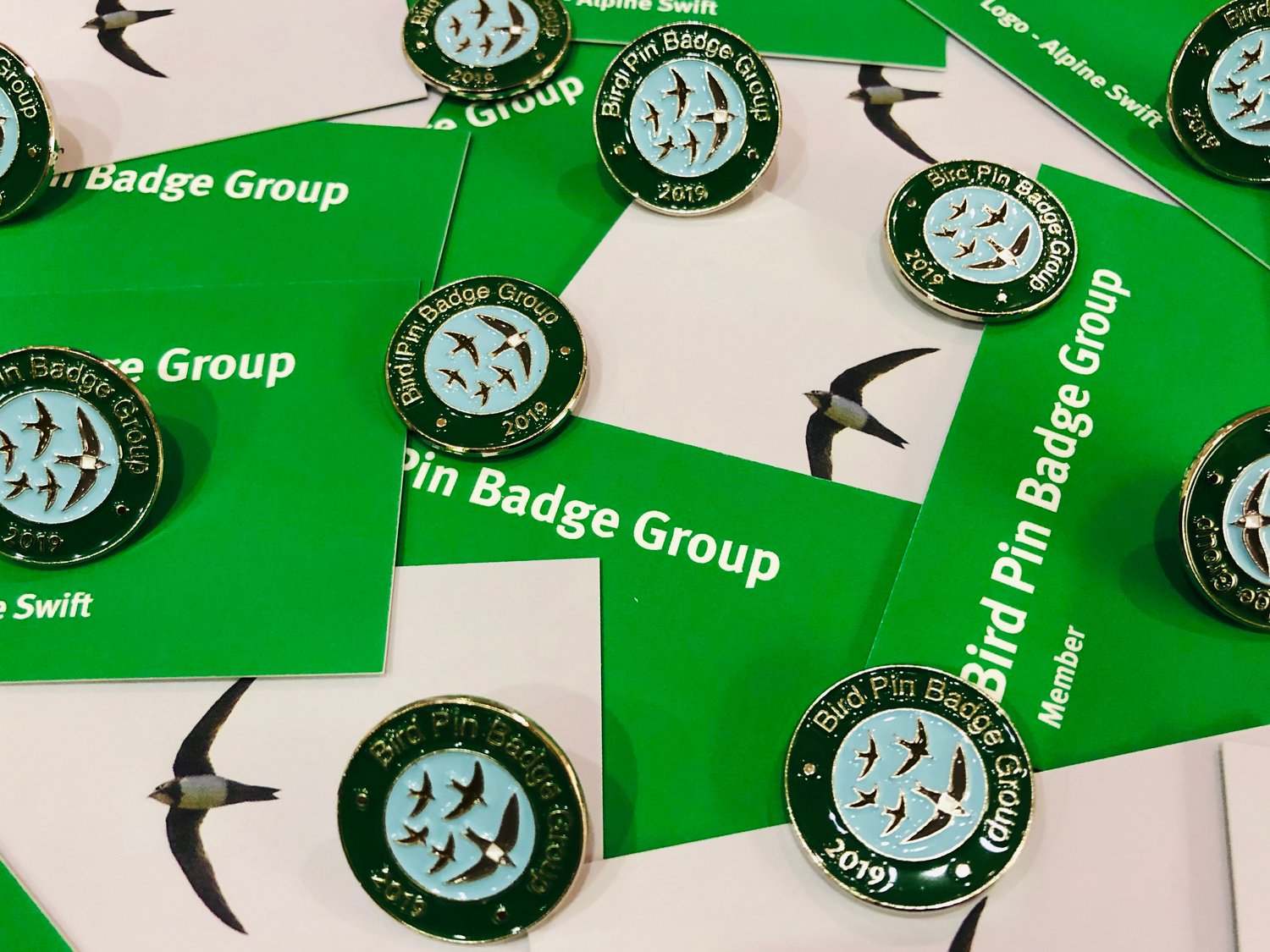 2019 Bird Pin Badge Group Members Badge | UK Birding Pins