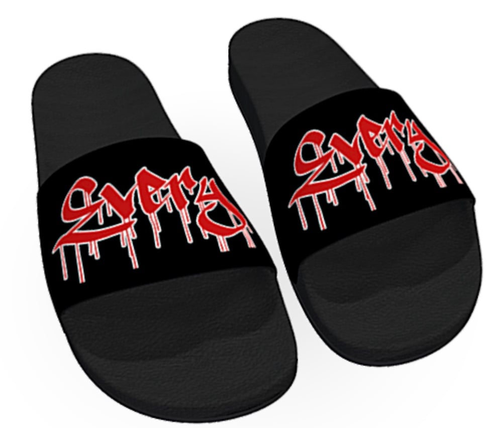 Graffiti Drip Slides | Everyclothingsupply