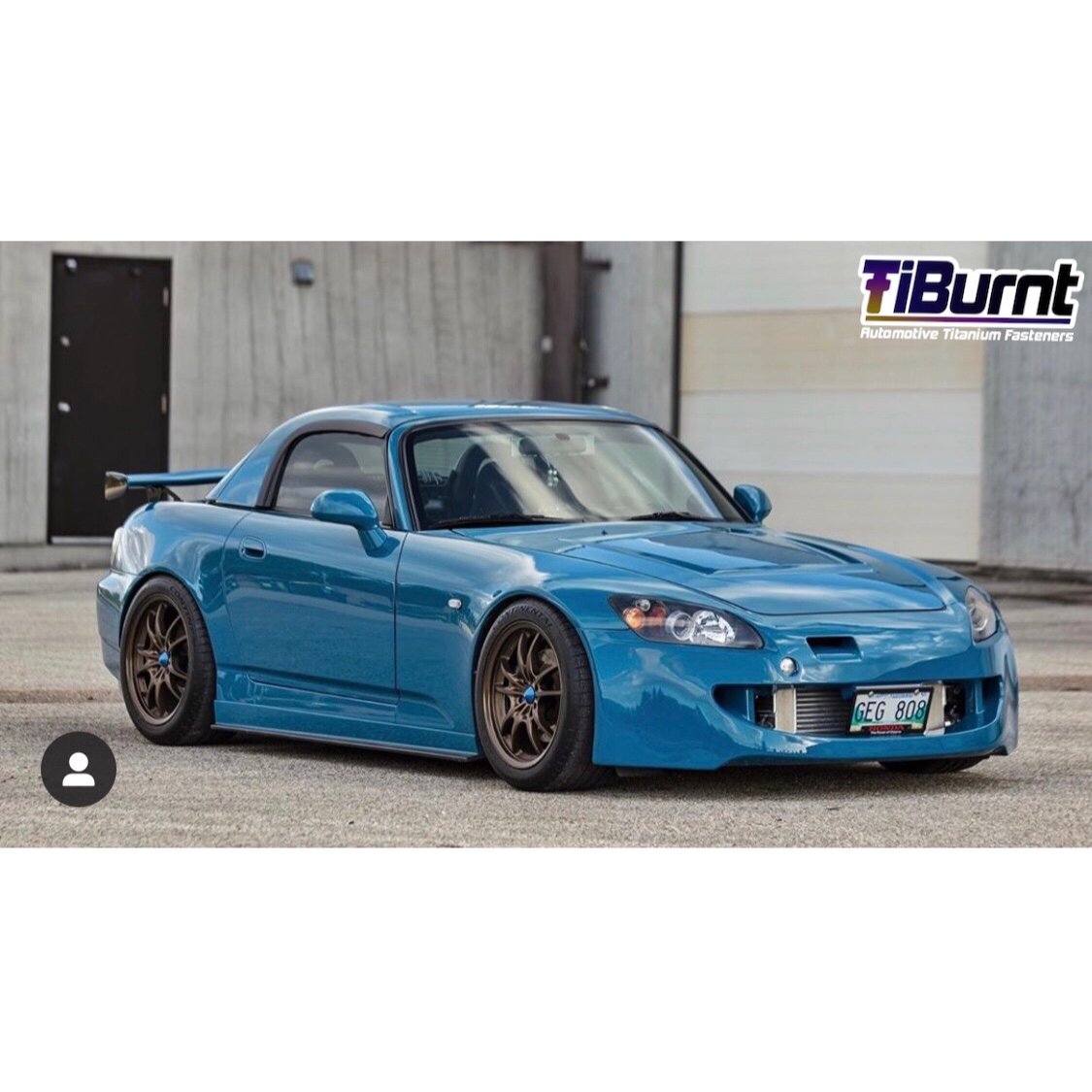 Honda S2000 - Mugen Bumper Cap Screws | TiBurnt