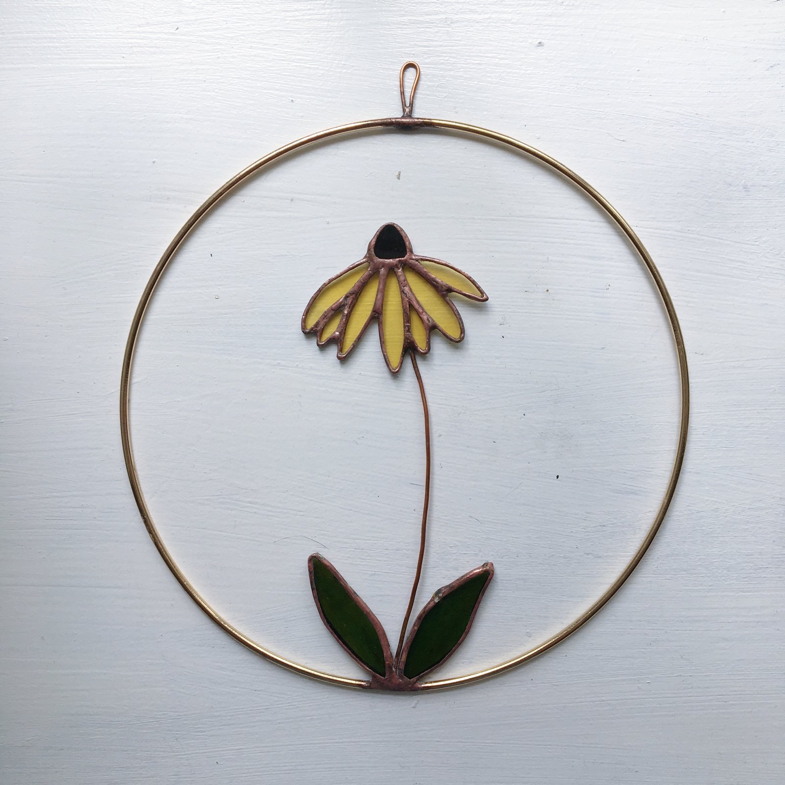 Black Eyed Susan Wreath no.2 / ABJ glassworks