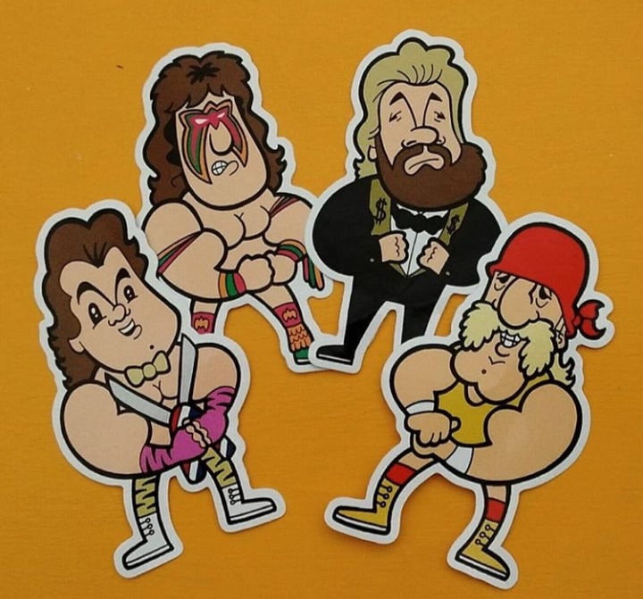 WWF Sticker Pack. | magicsponge77