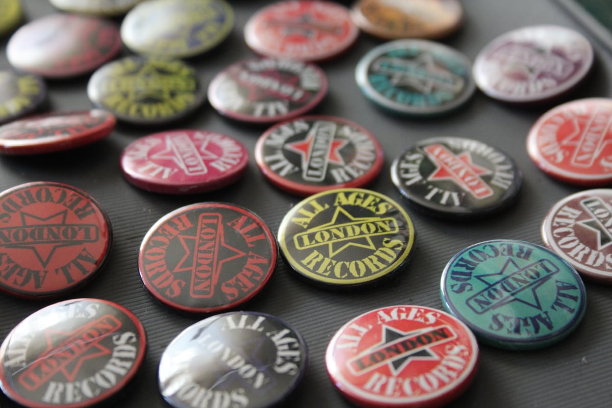 All Ages Button Badge Set | All Ages Records